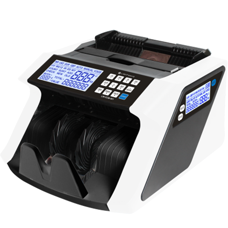 Lightwave LW-CCM-501 Cash Counting Machine | 1000 Notes/Min | Dual LCD ...